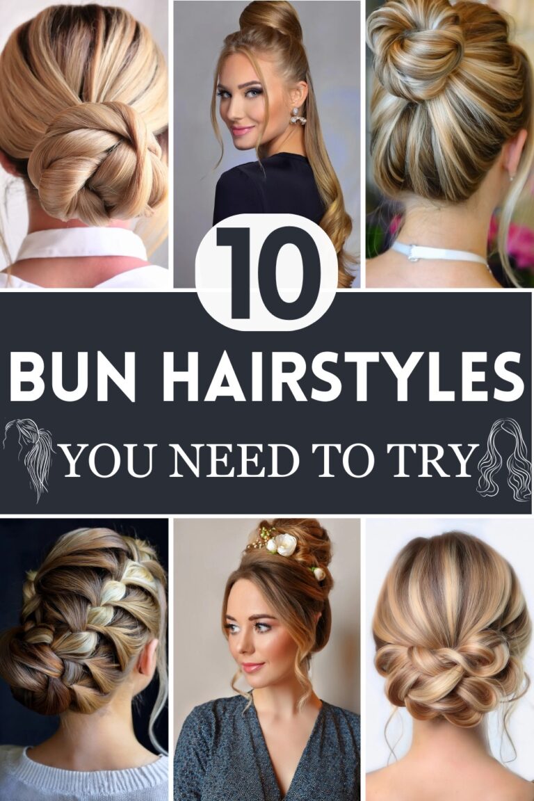 10 Gorgeous Bun Hairstyles You Need To Try Right Now - Wo Styles